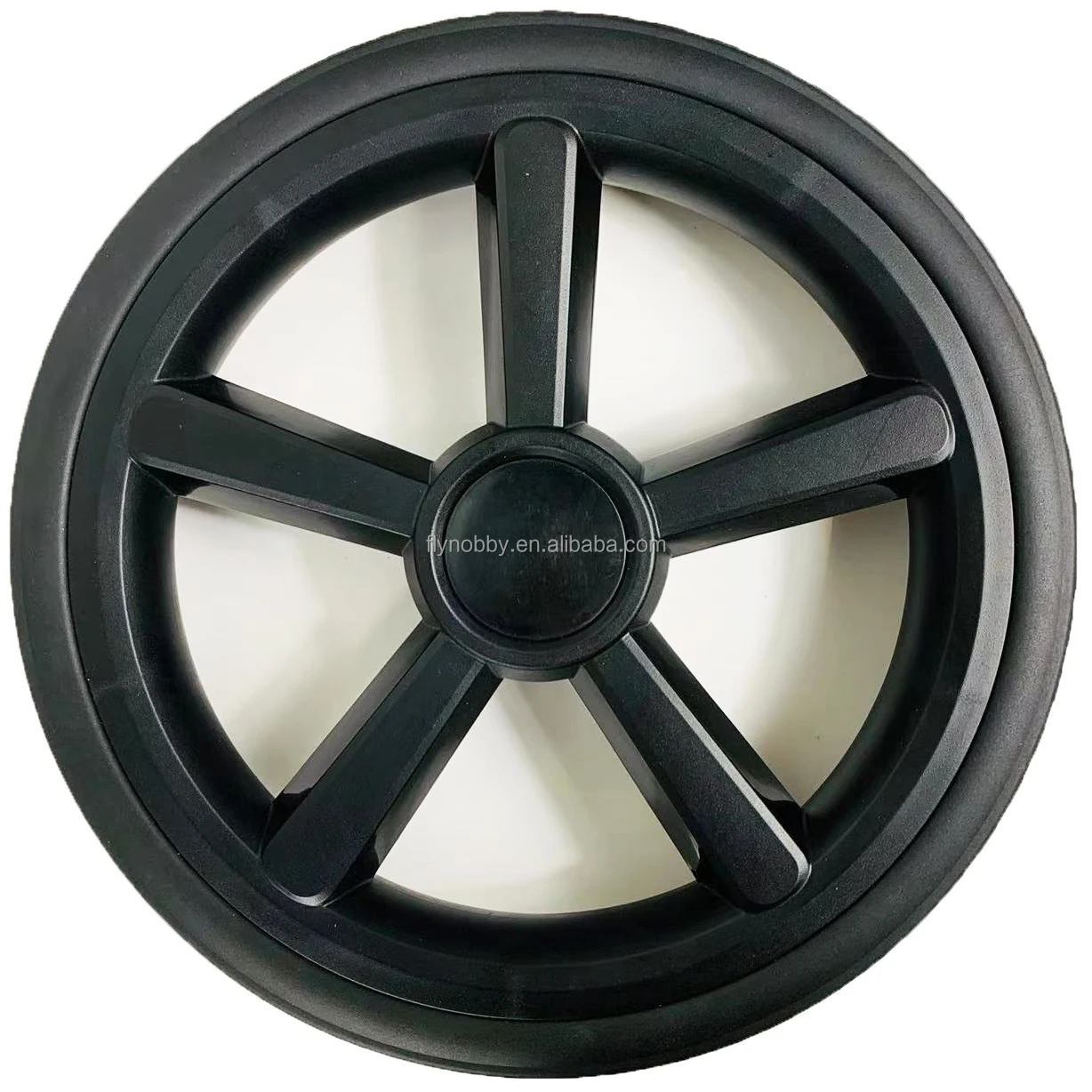 12 Inch Plastic Hub PU Foam Tire Wheel for Shopping Cart