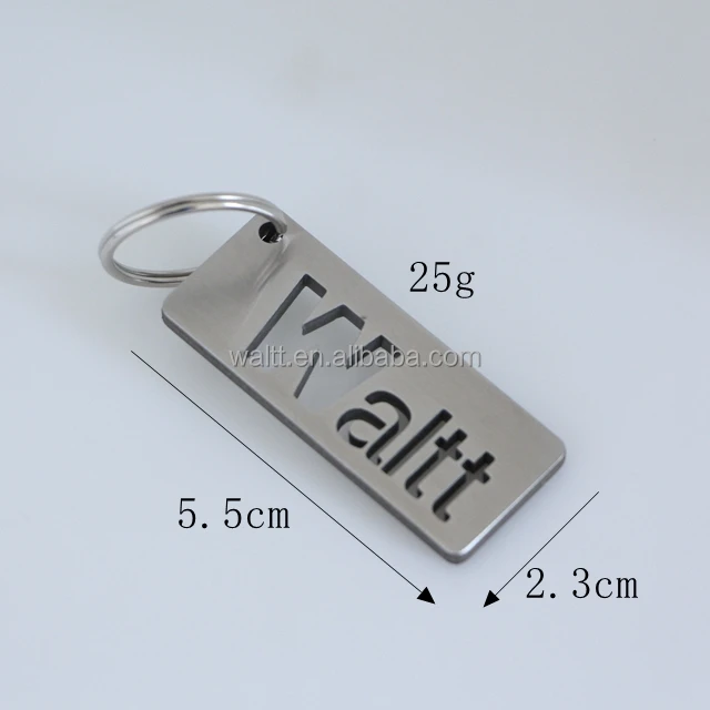 Custom Laser Cut Stainless Steel Keychains - Perfect Promotions