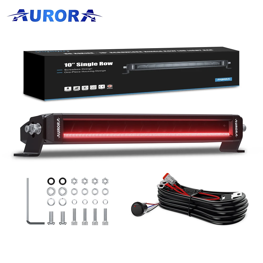 Aurora Rgb Usa Designed Screwless Ip69k Rgb Led Light Bar Offroad Led ...