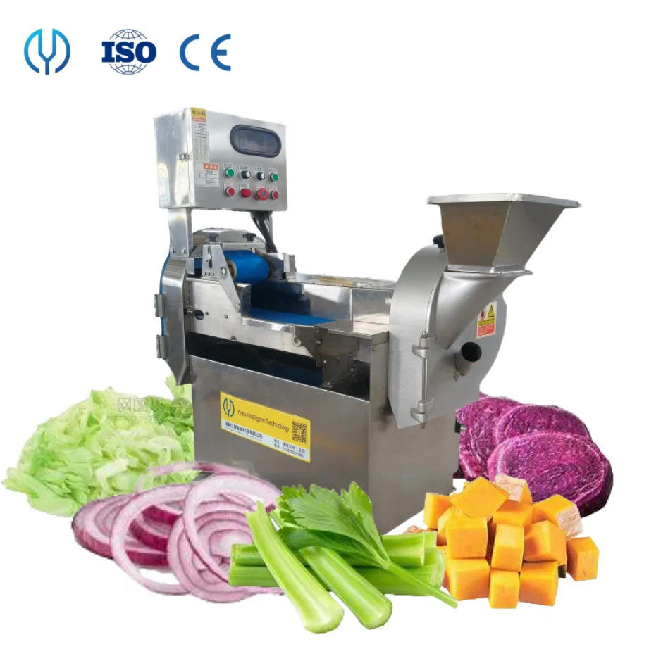 Factory Sales Multifunctional Vegetable Cutting Machine Double Head ...