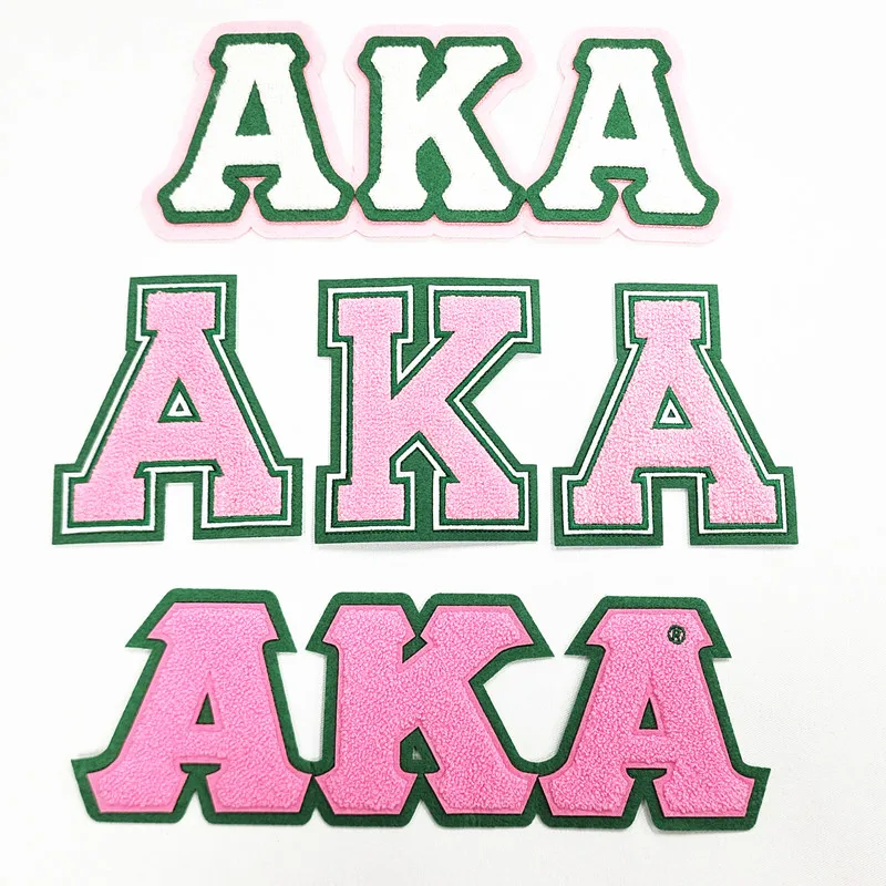 Sorority Chenille Patches - Sustainable & Versatile Embroidery