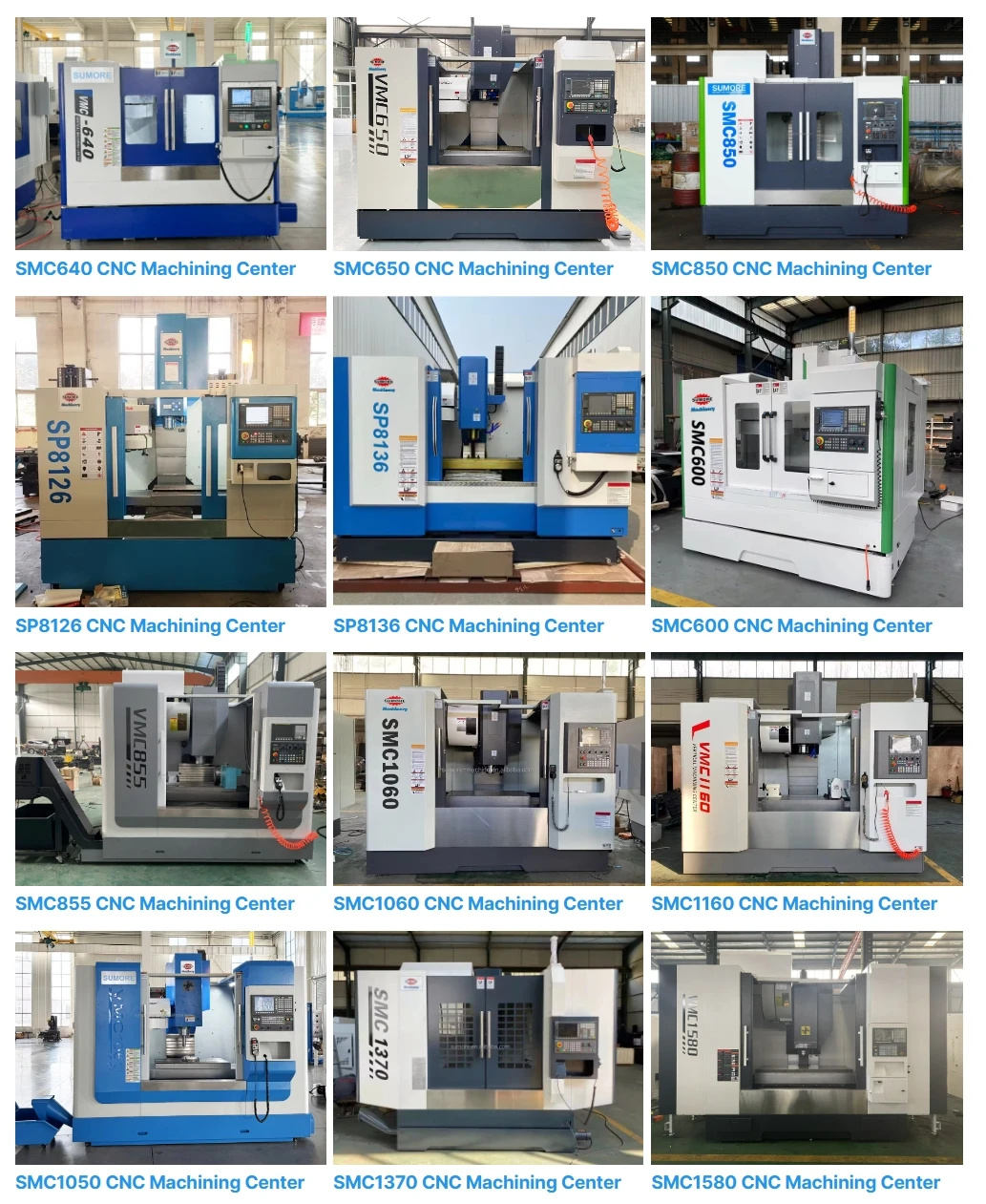 Fanuc/Siemens/GSK System VMC CNC Milling Machine CNC Vertical Machining ...
