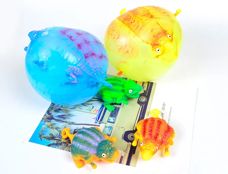Cl785 Tpr Blowing Balloon Fidget Toy Decompression Blow Toys Blowing ...