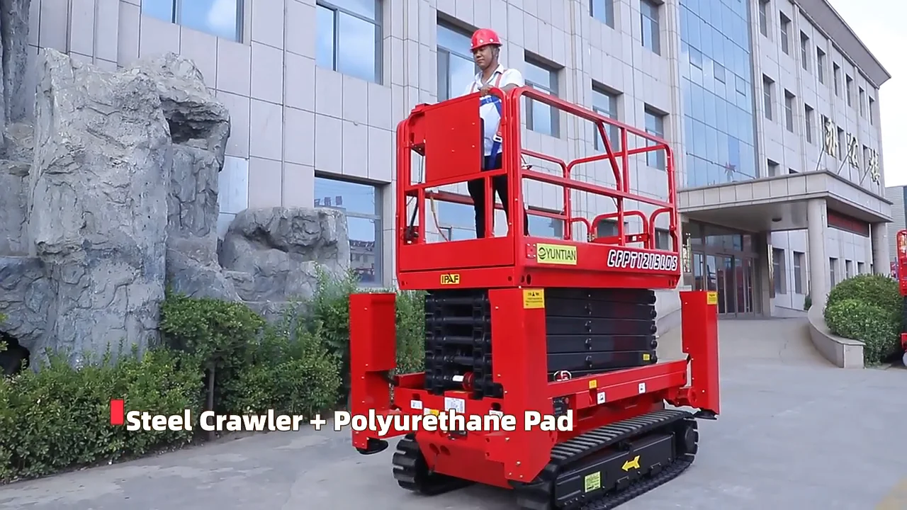 200kg 300kg 500kg Electric Ladder Motorized Vertical Crawler Work ...