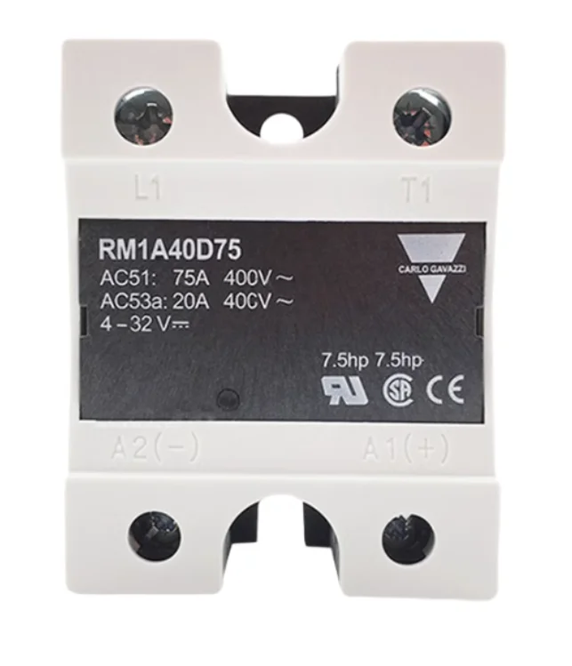 Original CARLO GAVAZZI Solid State Relay RM1A40D50 RM1A40D50B ...