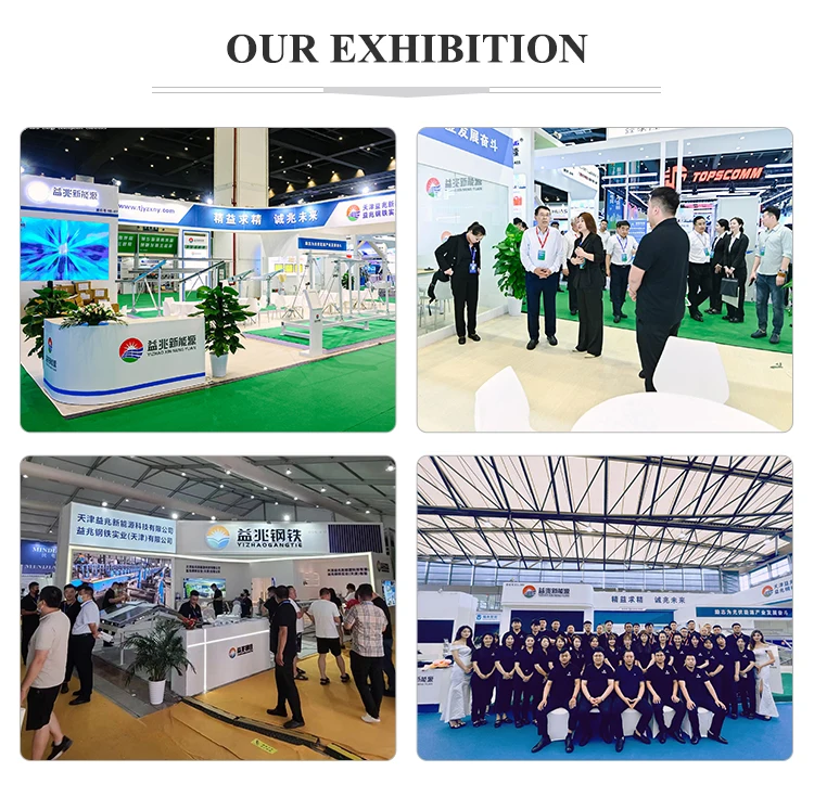 Galvanised Steel Brackets System Solar Array Ground Mounting System ...