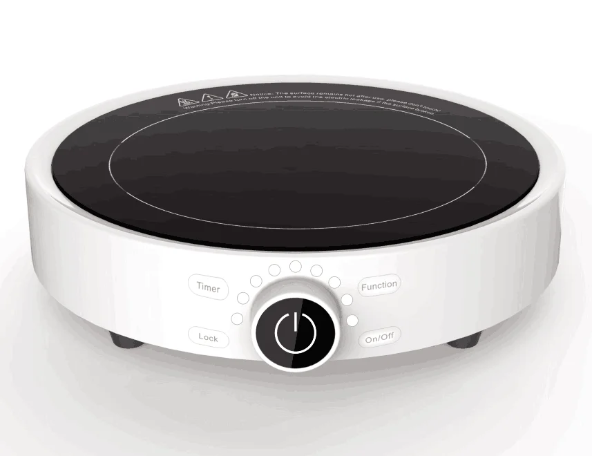 Mini Round Shape Induction Cooker - Knob Control Induction