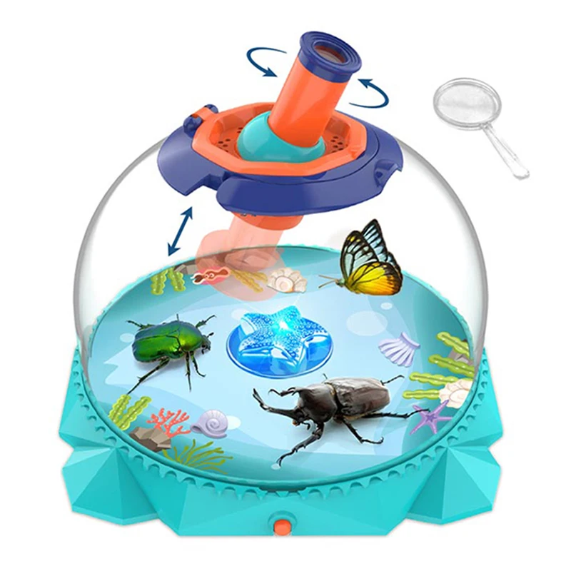 Kids Stem Toy Educational Science Toys Observe Bucket Fish Tank Insect ...