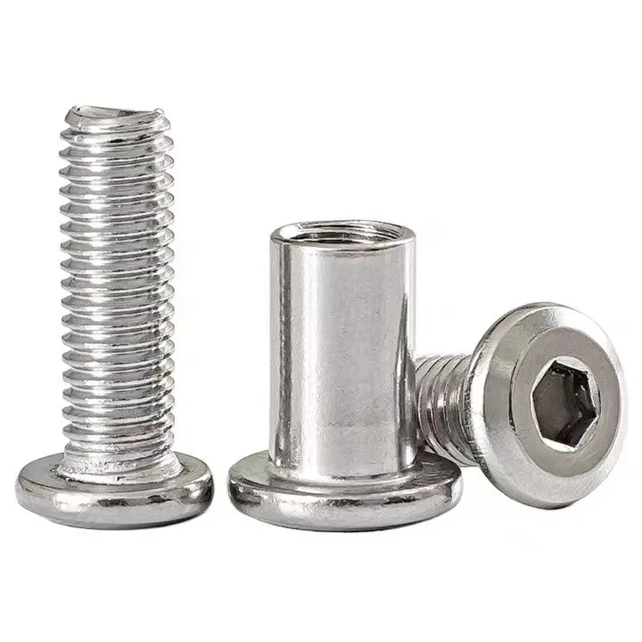 M3 M4 M5 M6 M8 M10 Stainless Steel Barrel Nuts and Bolts