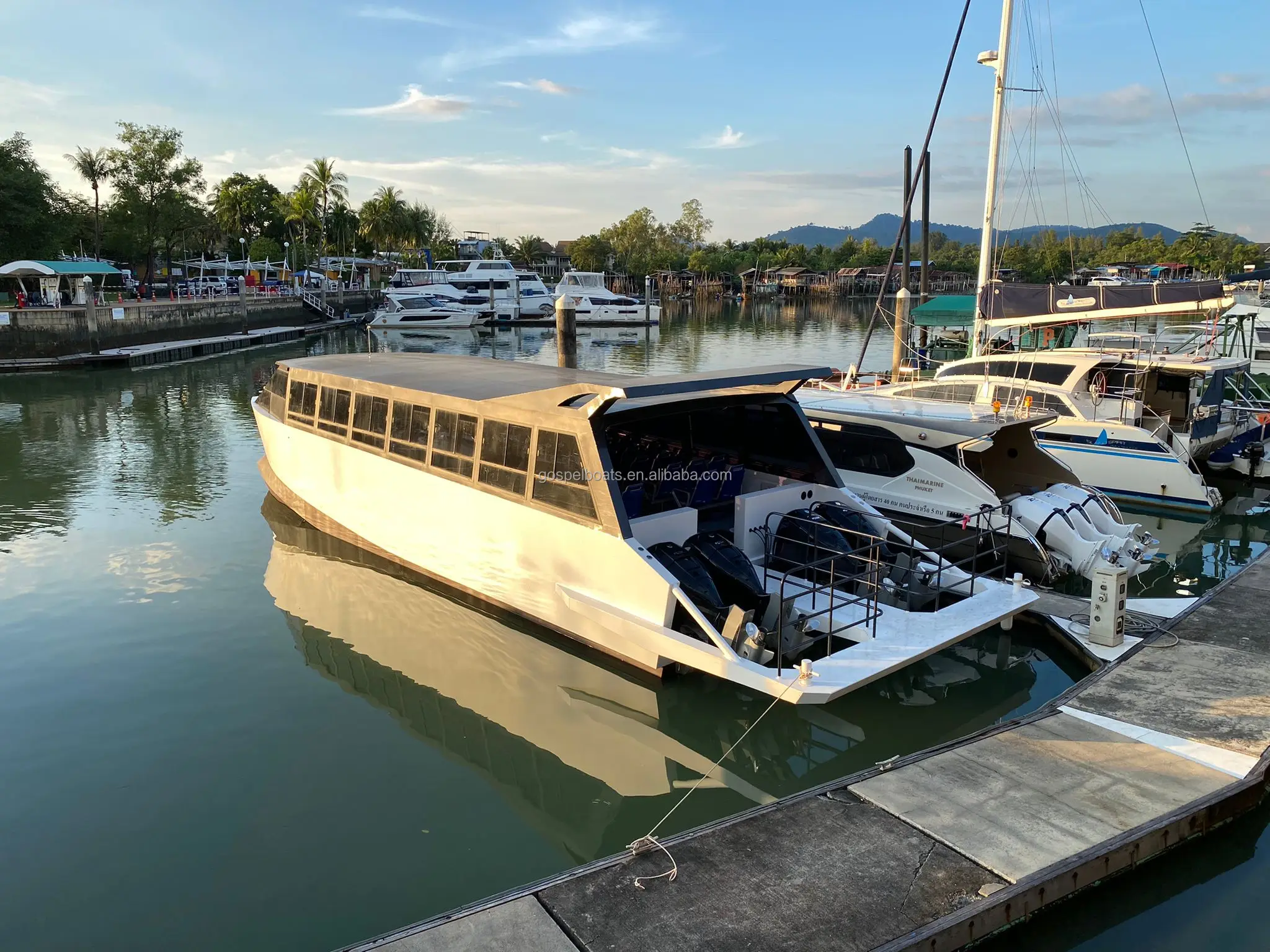 High Speed 15m Aluminum Passenger Ferry Boat for Sale