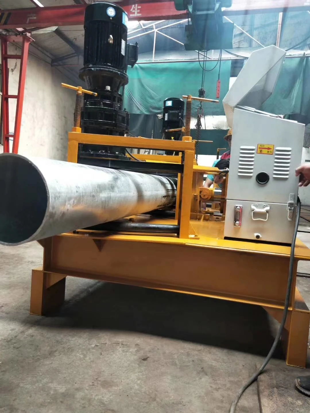 Lwgj Series H Steel Beam Bending Machine For Rolled Sections - Buy ...