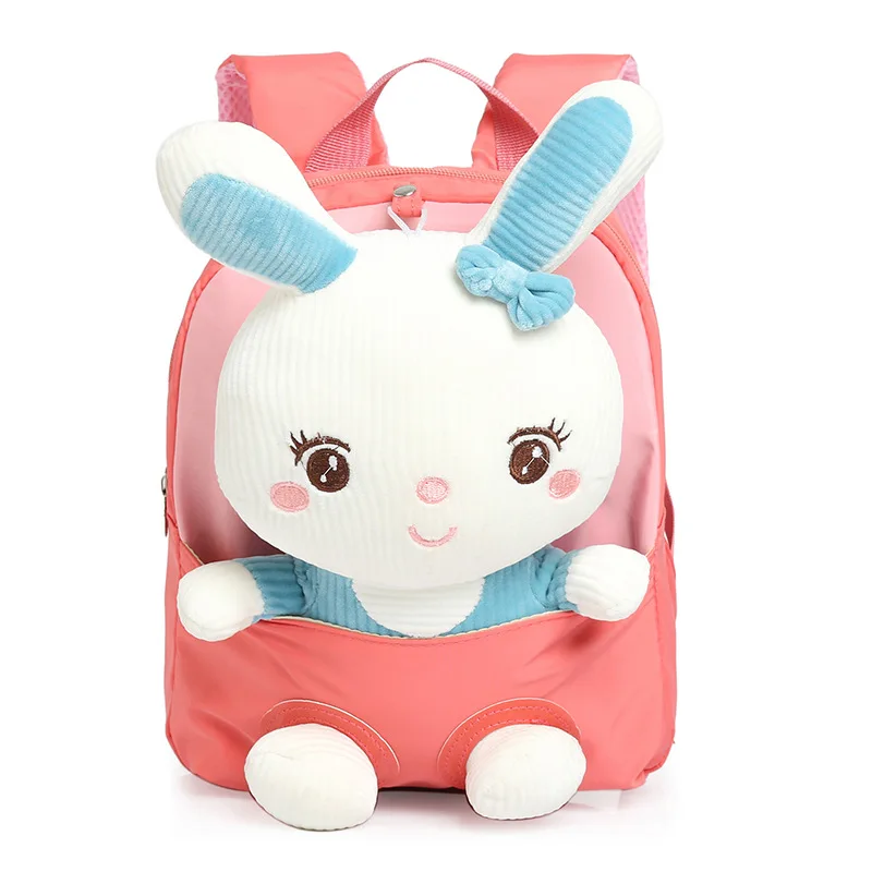 Cartoon Detachable Rabbit Doll Cheap Child Kids 3d Plush School ...