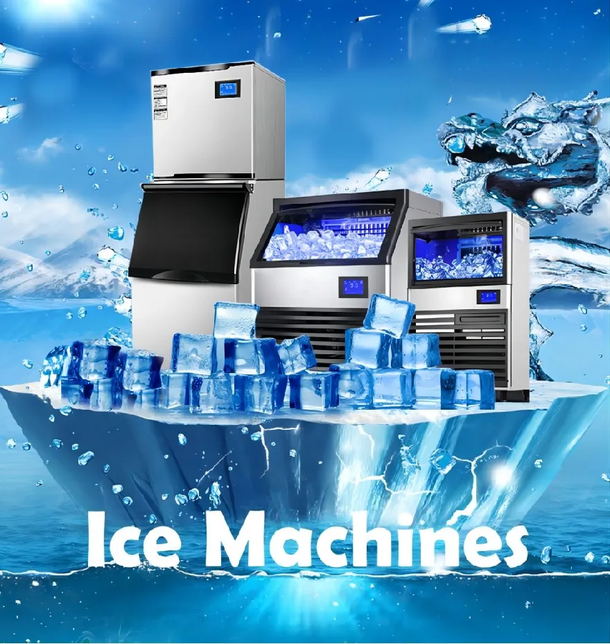 Hantaimanhwa Ice Maker - Efficient 45kg Portable Smart Mini Ice Maker