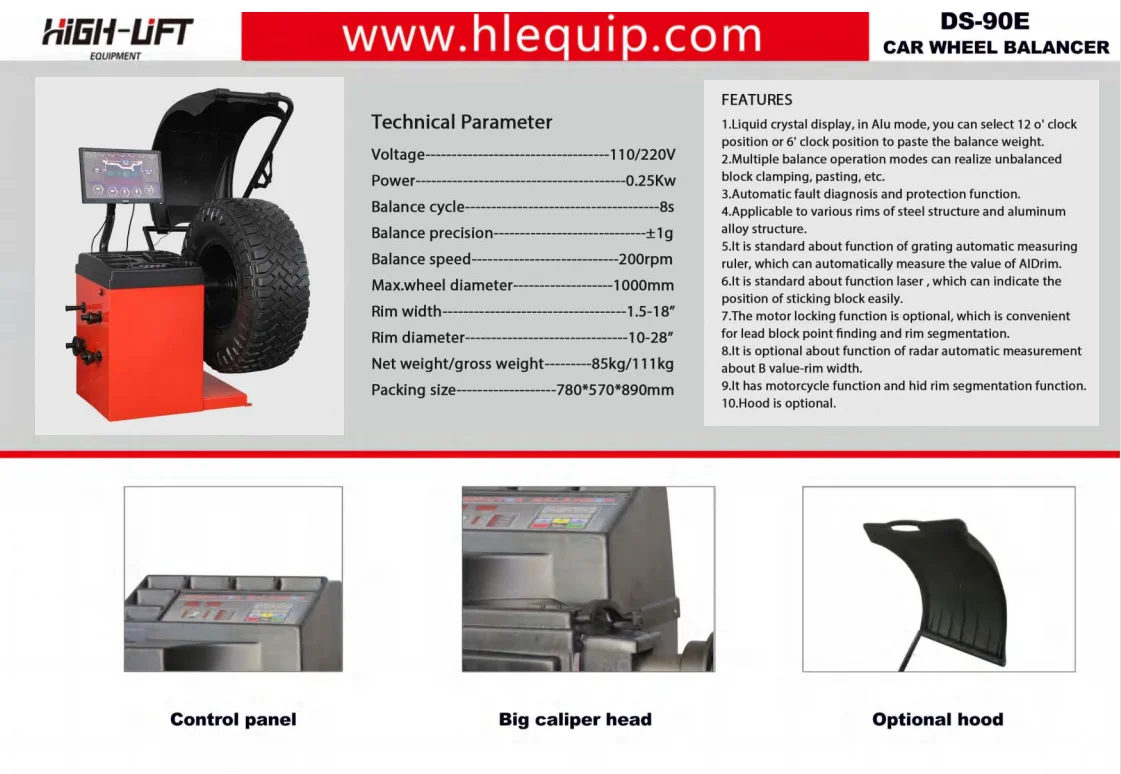High Quality Wheel Balancer Wheel Balancing Machine Tire Balancing ...