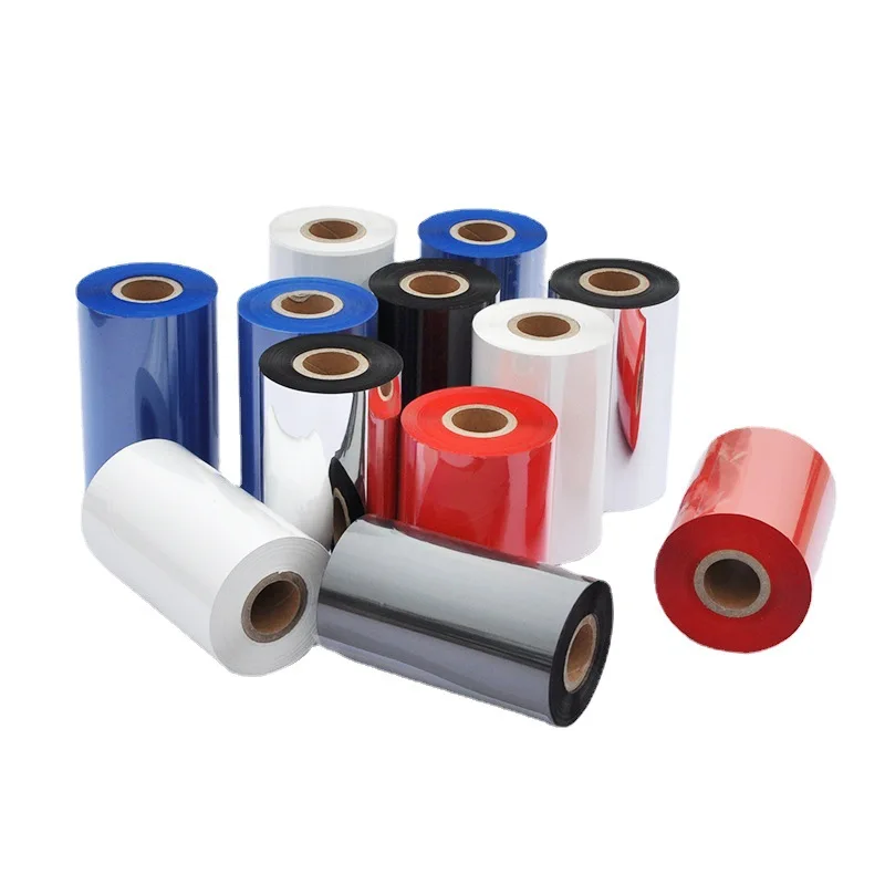 Cison Custom Logo Shiny Gold Ribbon Thermal Resin Carbon Ribbon For ...