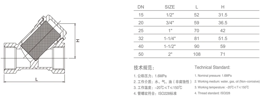 Forged Brass Y-strainer With S.s. Filter - Buy Brass Ball Valve Y ...