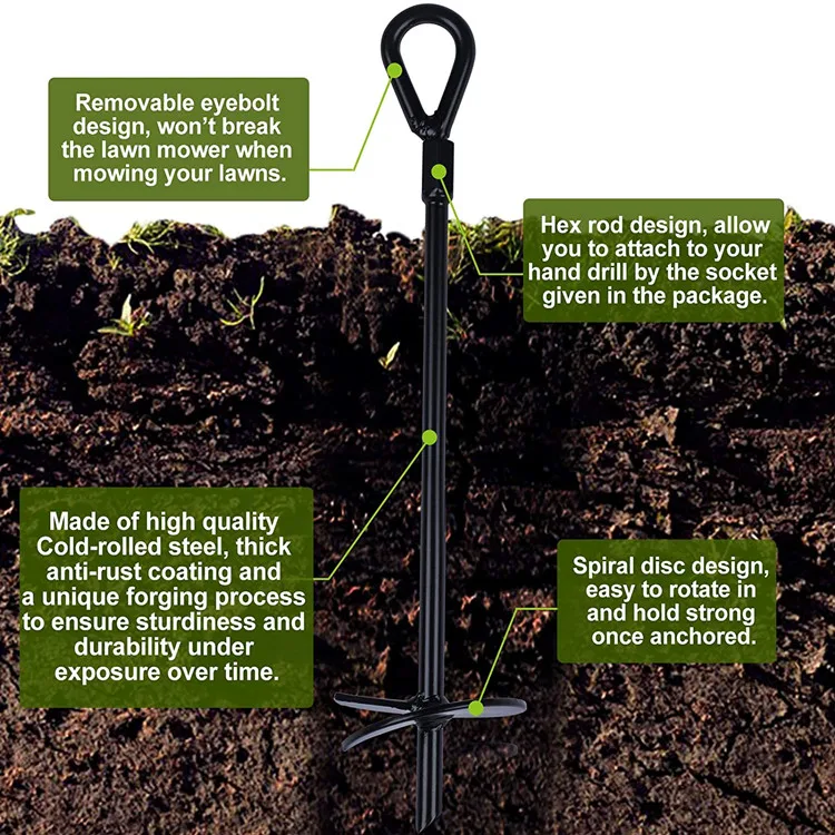 Fencing And Vineyard Trellis System Used Ground Screw Post Anchor - Buy ...