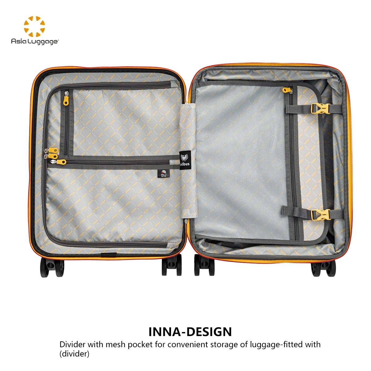 OEM Large Capacity PC Valise Trolley Bag Modern Portable Travel Luggage ...