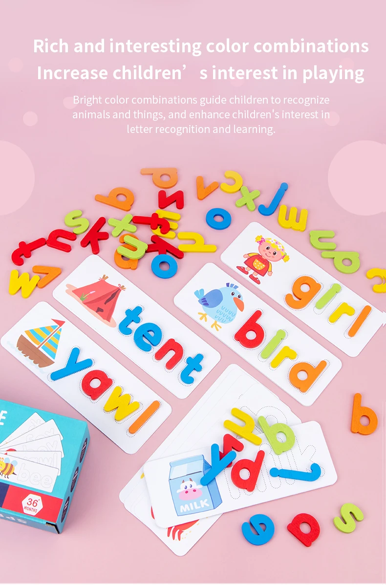 Educational Toys - Fun Flash Cards for Learning English
