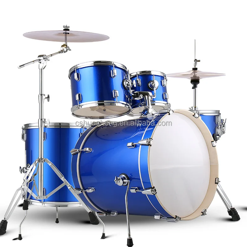 High-end 5 Piece Birch Wood Drum Set With Cymbals & Accessories - Oem/odm