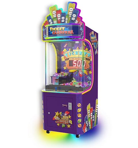 Lottery Carnival Ticket Claw Crane Redemption Game Machine,Rfid Ticket ...