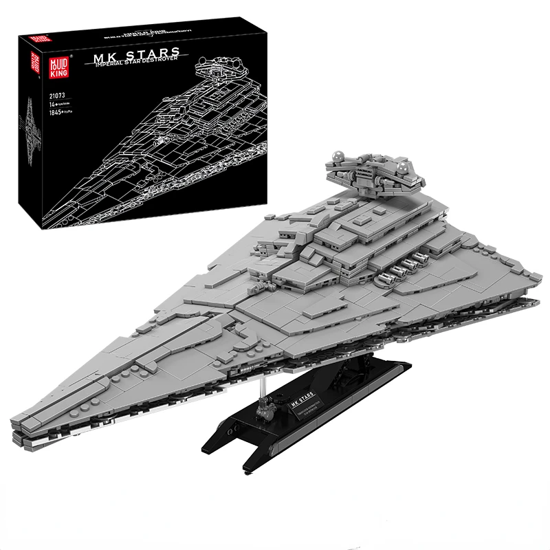 Mould King 21073 Star Plan The Imperial Star Ship Model Assembly Star ...