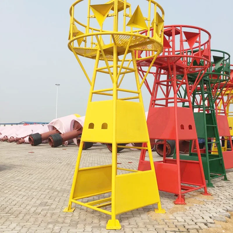 Offshore Floating Marine Warning Signs Safe Navigation Floating Steel ...