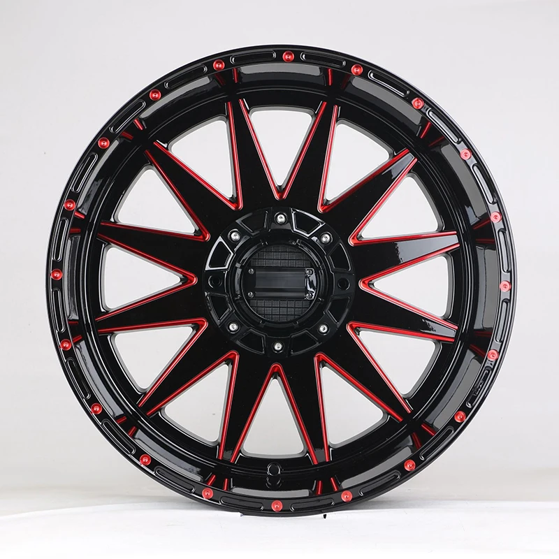 20" Deep Lip Rims Wide 139.7 Aluminum Alloy off Road Wheels