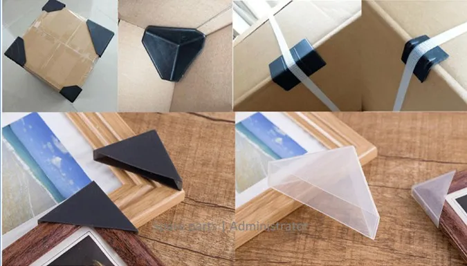 Anti Impact Clear Plastic Corner Protector For Furniture Transport ...