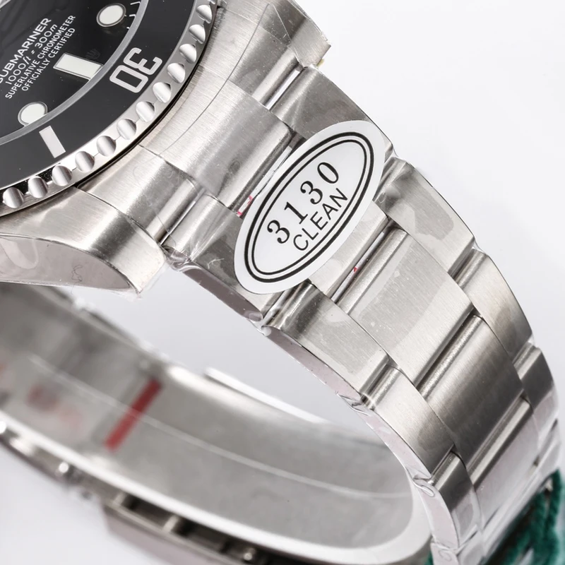 Branded Logo Stainless Steel Bracelet Black Face Time Only No Date ...