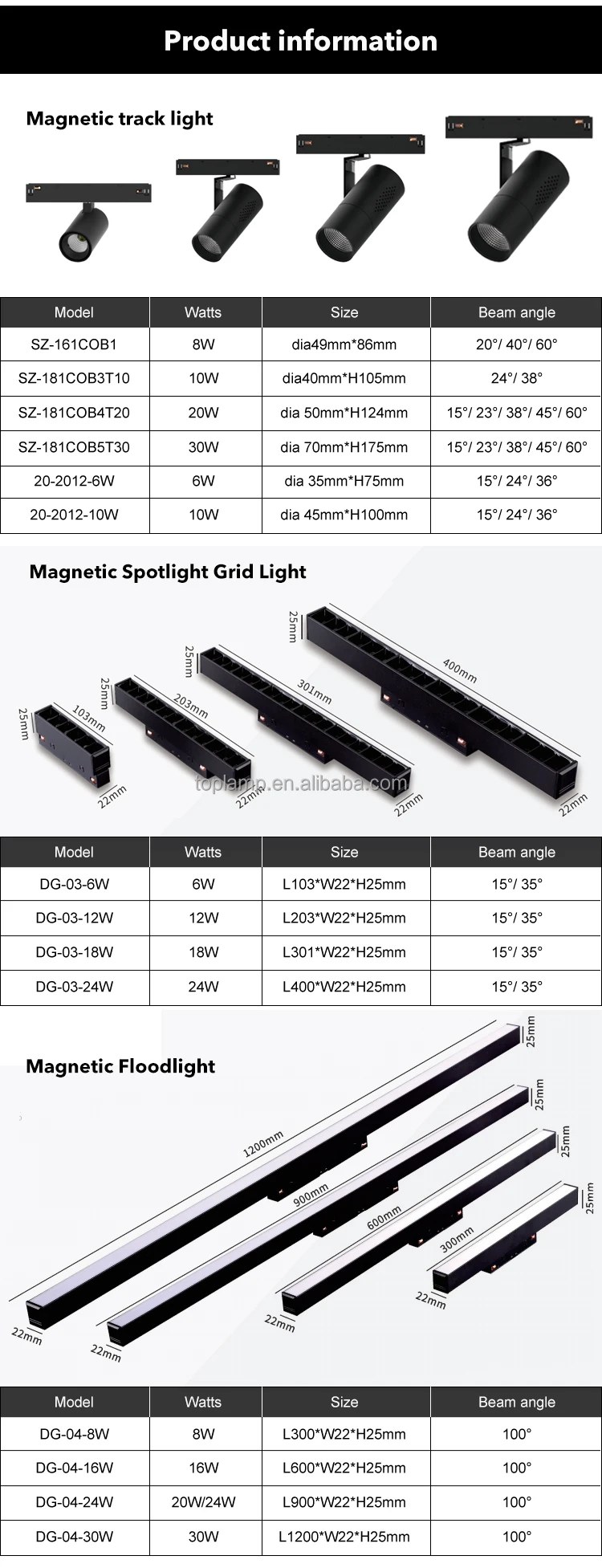 Modern Recessed Magnetic Track Lights Design Led Lamp Rail Ceiling ...