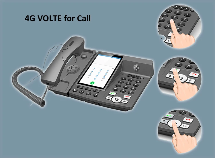 4G Smart F910 LTE Fixed Wireless Phone with Tablet & Camera