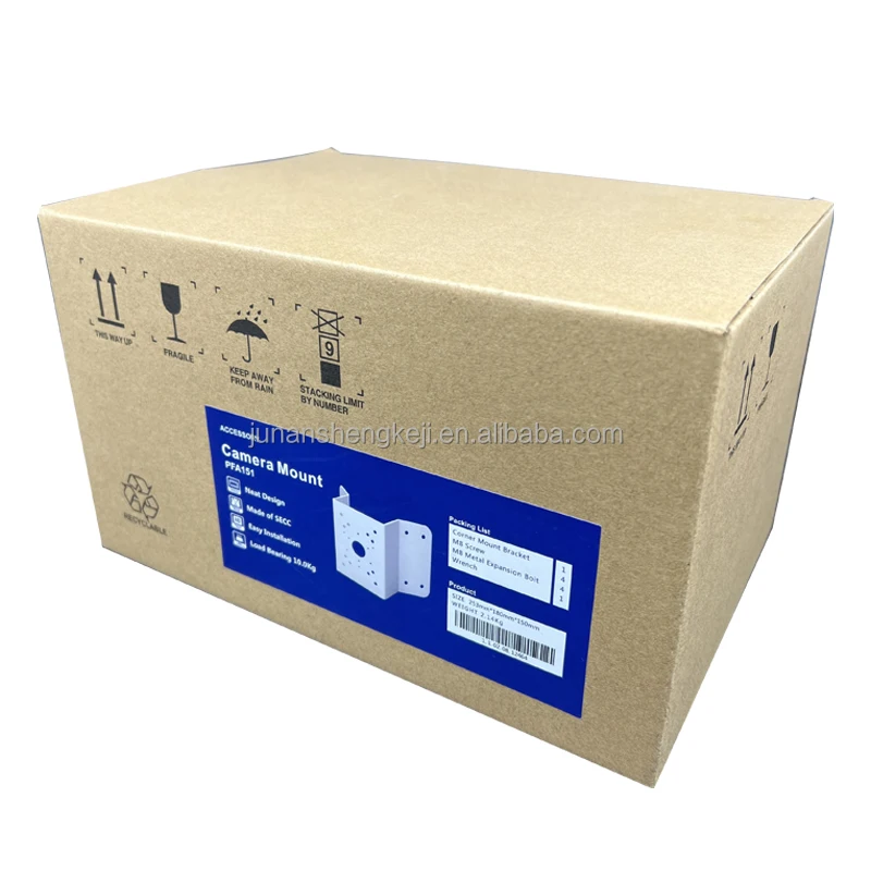 DH-PFA151 Corner Mount Bracket Housing for Bullet and PTZ Cameras Compatible With PFA151 Corner ...