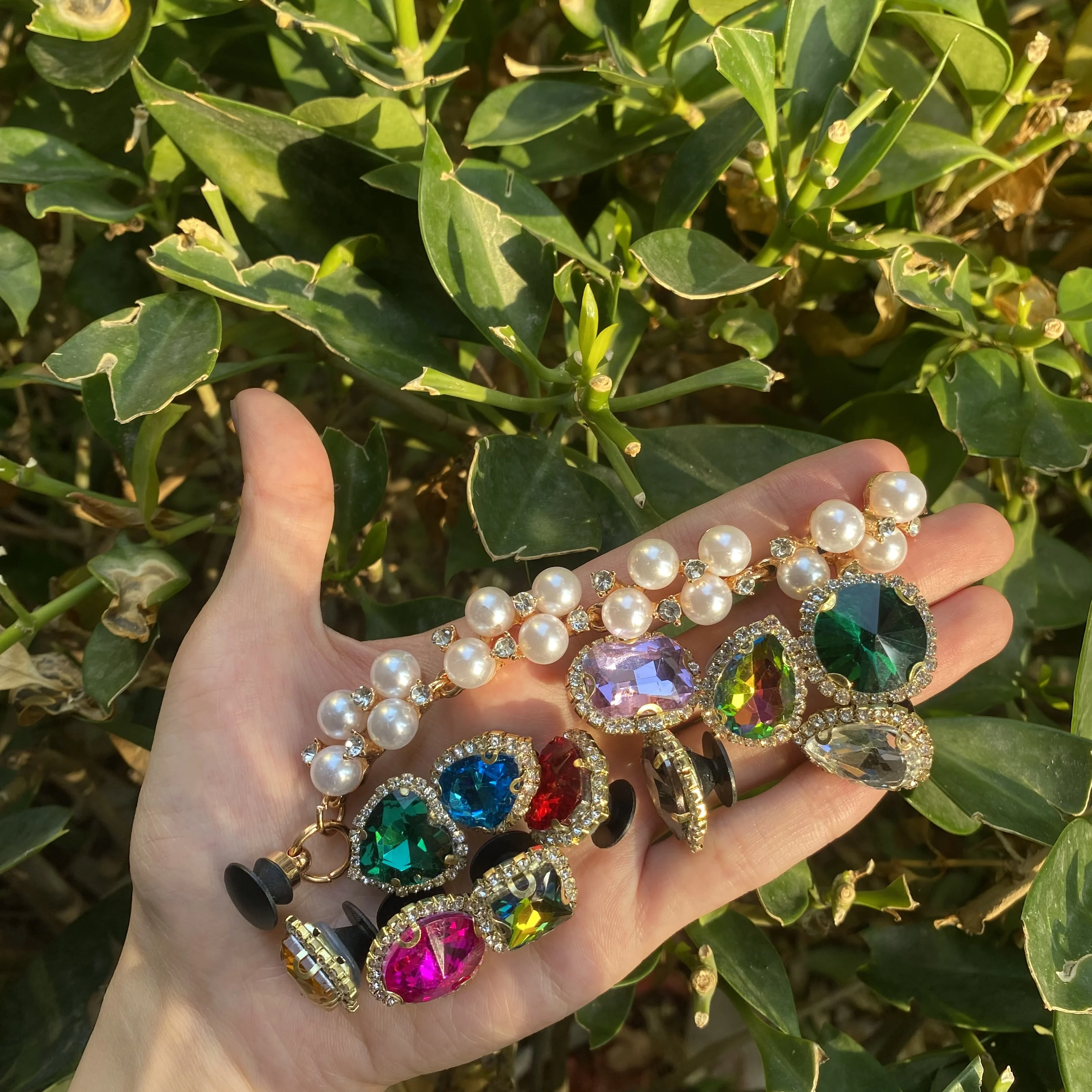 Hyb Kuaji Pink Bling Style Designers Metal Luxury Bling Custom ...