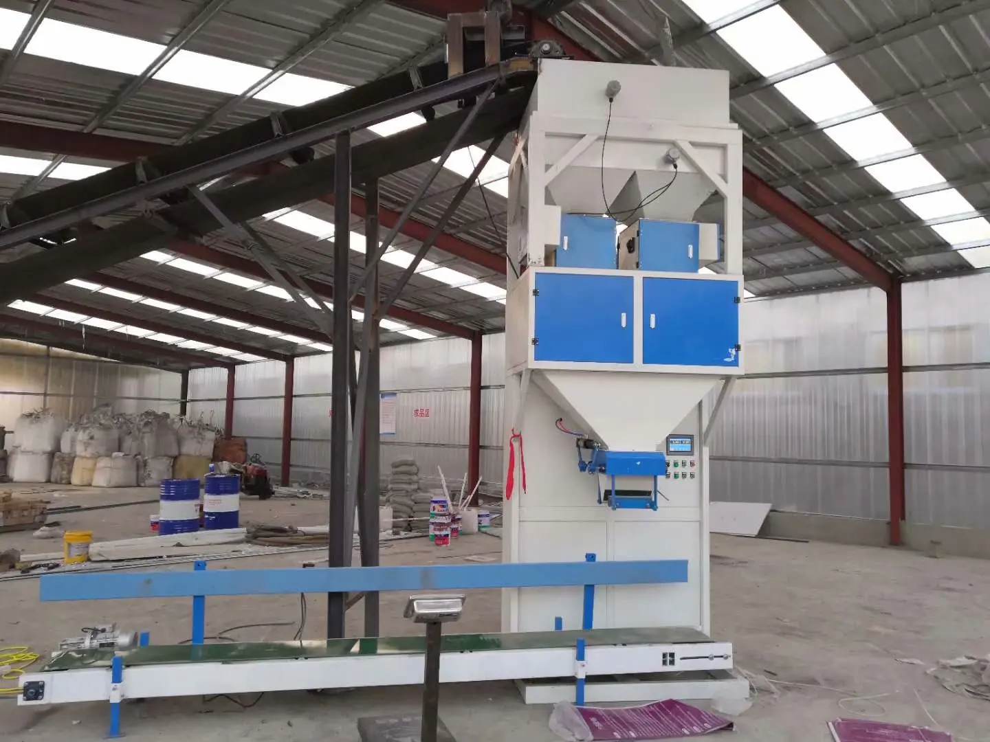 5kg 10kg 15kg 20kg 25kg Automatic Bagger Pellet Granule Packing Rice ...