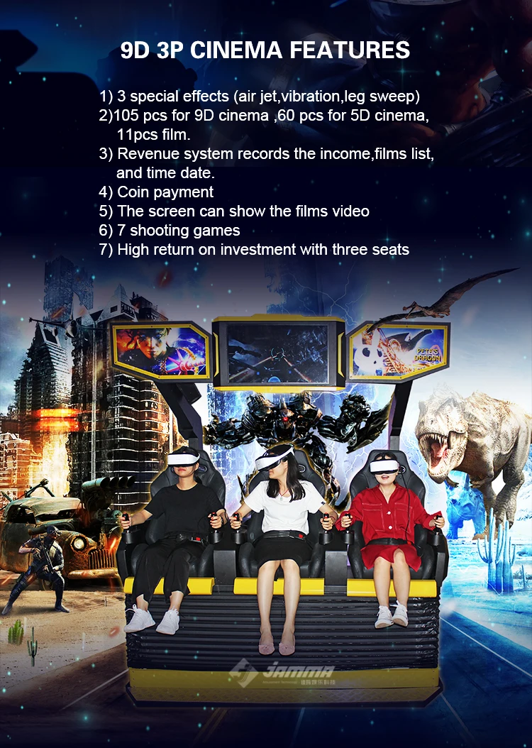 Vr Game Virtual Reality Flight Simulator Simulator 9d Vr Cinema Motion ...