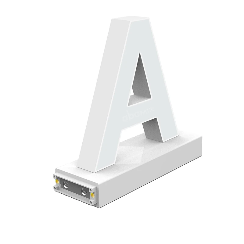 Magnetic Led Letter Signs Diy Led Letter Cappital A Letter - Buy ...
