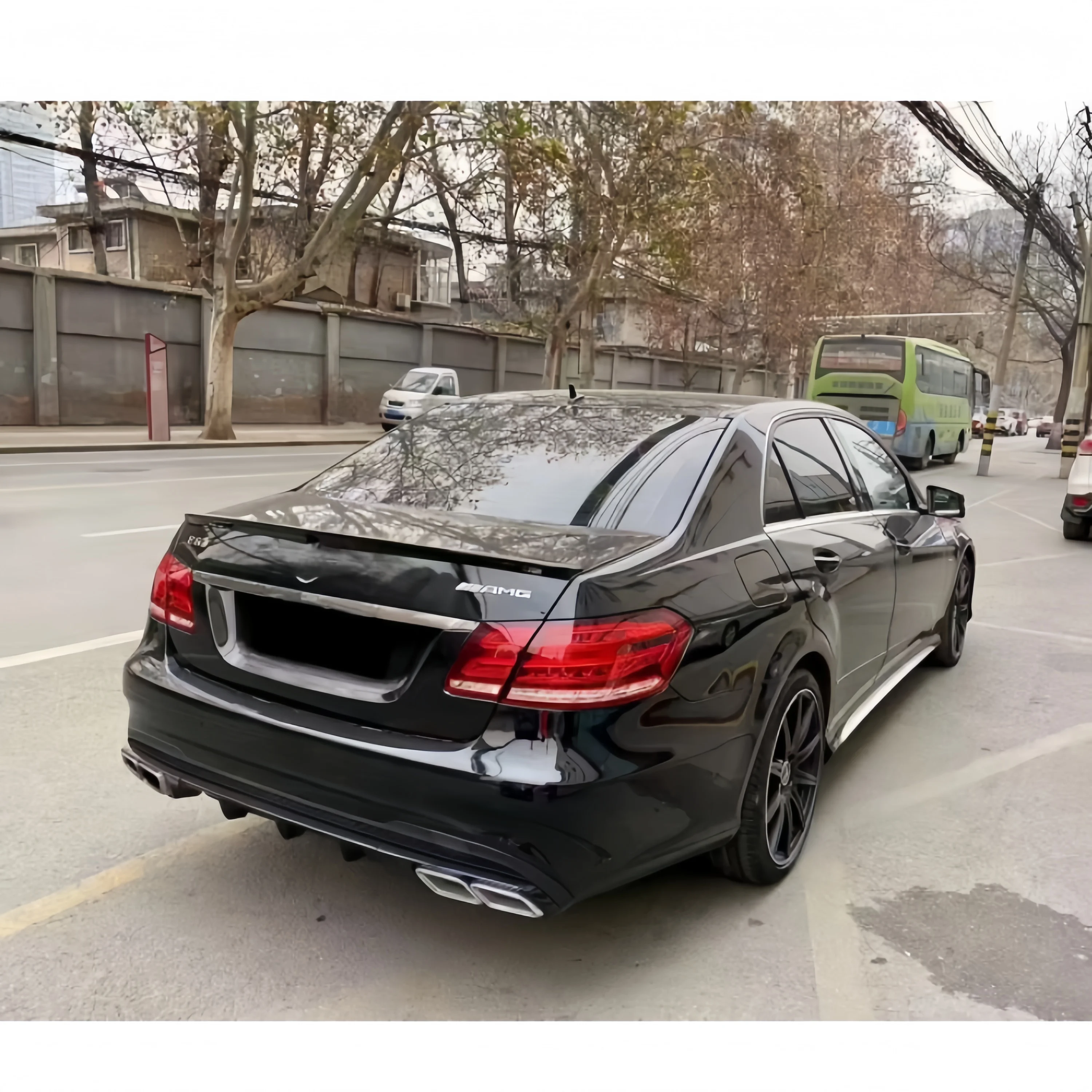 Body kit for Mercedes Benz E-Class 14-15 W212 later modified AMG E63 ...