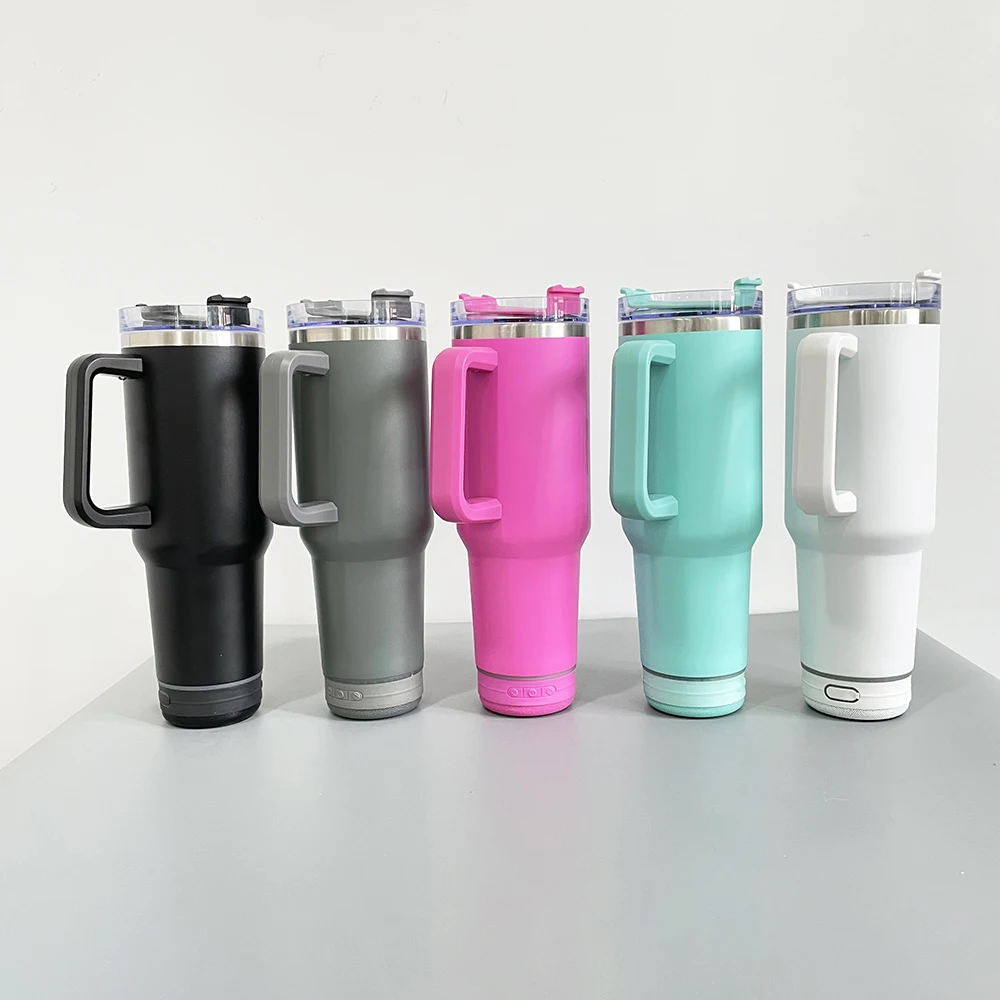 USA Warehouse 40oz Powder Coated Wireless Music Smart Player Cup ...