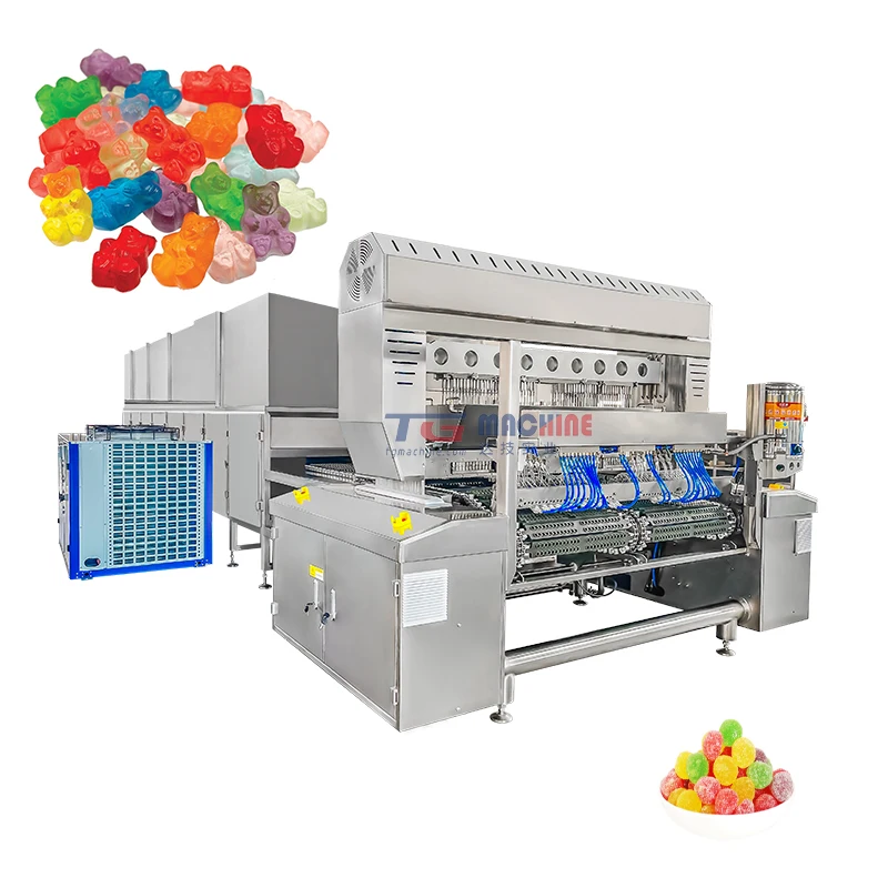 Collagen Gummy Vitamin Gummy Filling Machine Customizable Gummy Making ...