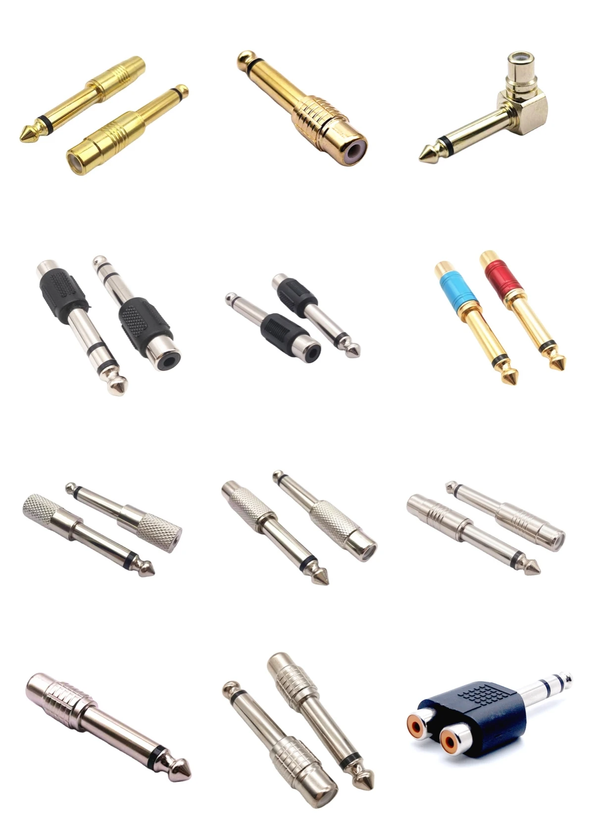 1/4 Trs Female Connector 6.35mm Jack Cheap Stereo Jack 6.35 Mm Female ...