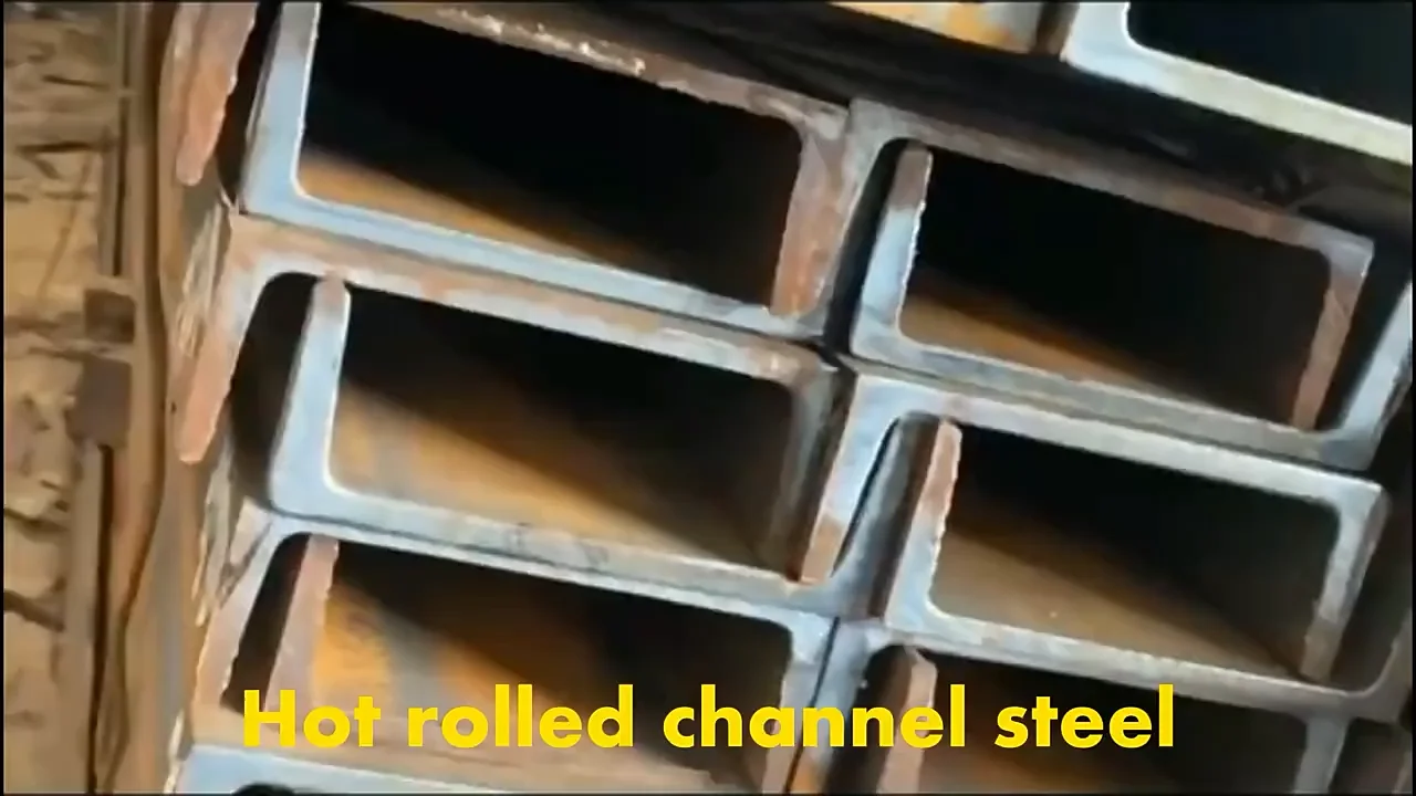 Types Of Support Steel Channel Astm A283 Grade60 9mm 9.5mm Thick ...