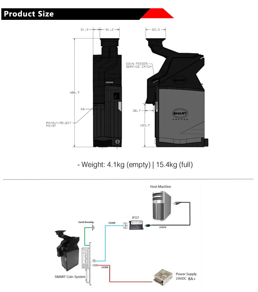 Smart Coin Acceptor - Efficient Coin Change Cycle System