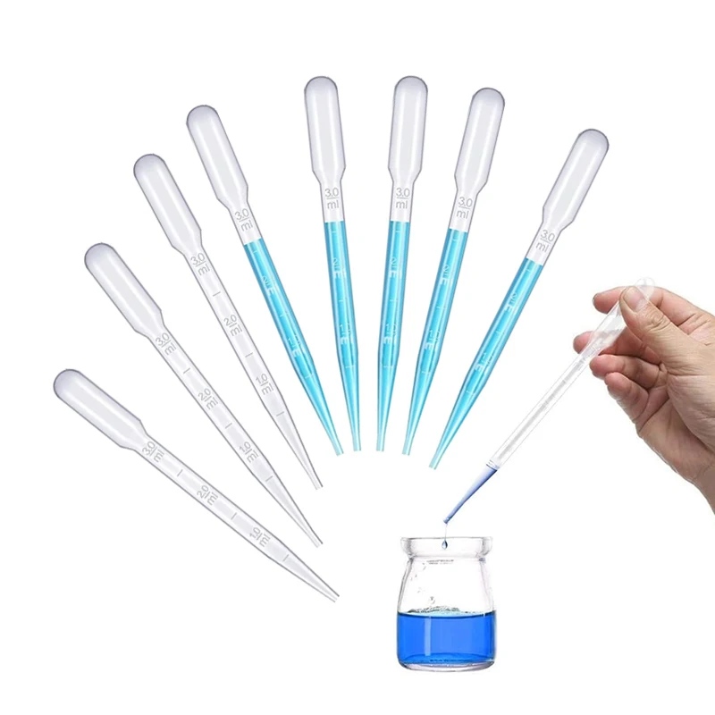 5 ml Lab Transfer Pasteur Pipette Disposable Plastic Dropper Poly ...