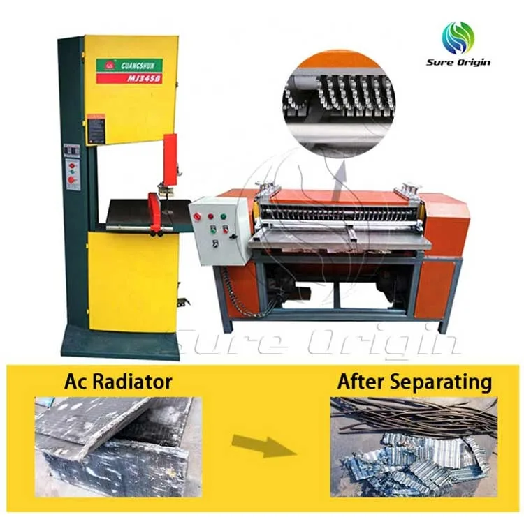 Radiator Recycling Fully Automated Machine Air Conditioner Radiator ...