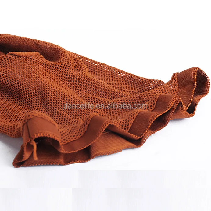 Tan Latin Dance Professional Fishnet Stocking - Women's Jazz Net Leggings