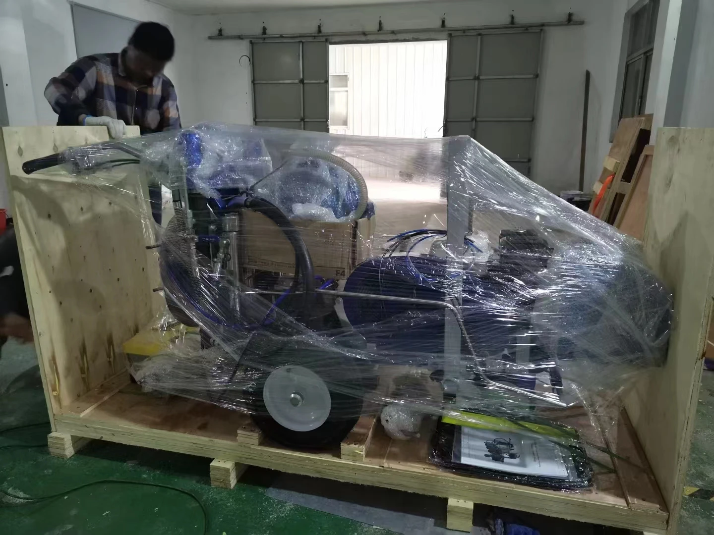 High Quality Cheap Price Cold Paint Spray Road Marking Machine 2 ...