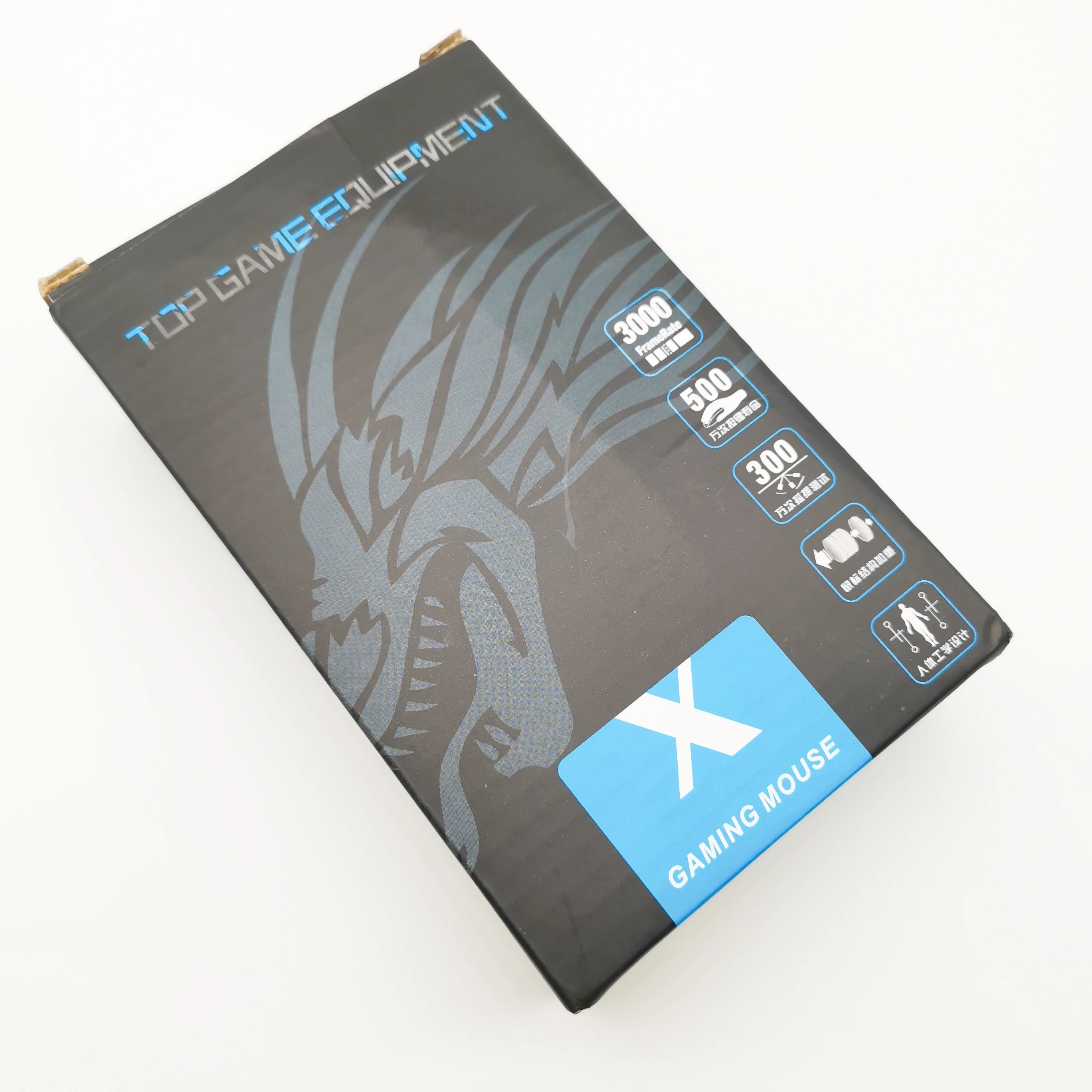 Dragon Blue Mouse Gaming Ringan,Mouse Gaming Pemberat 7d Led - Buy ...