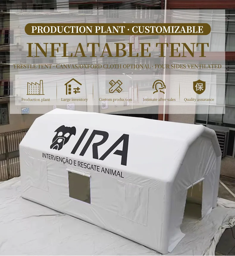 Wholesale Lightweight Air Tent Canvas Inflatable Emergency Shelter for ...