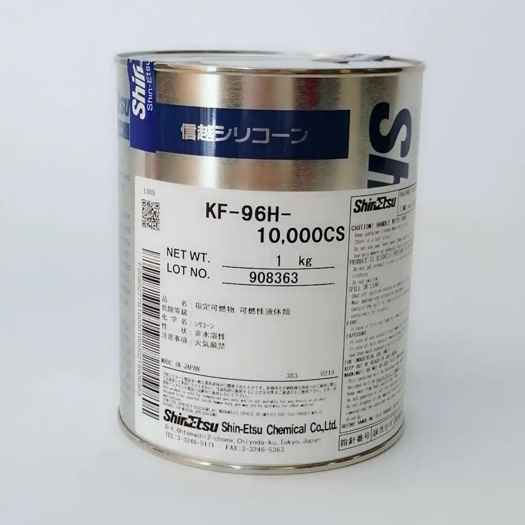 Kf-96h-10000cs Shin Etsu High Quality Japan Made Silicone Oil For Industrial Lubrications And ...